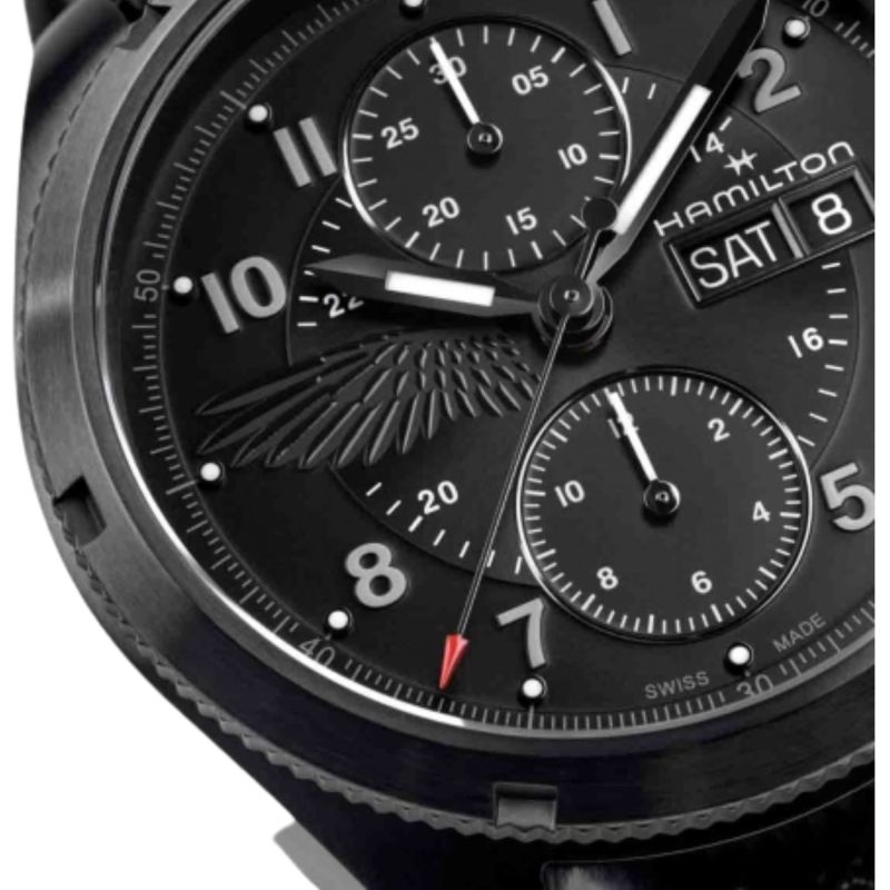 Hamilton Khaki Field Auto Chrono x Resident Evil Automatic Watch with ...