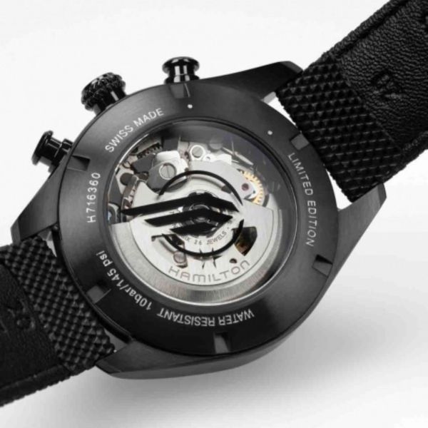 Hamilton Khaki Field Auto Chrono x Resident Evil Automatic Watch with ...