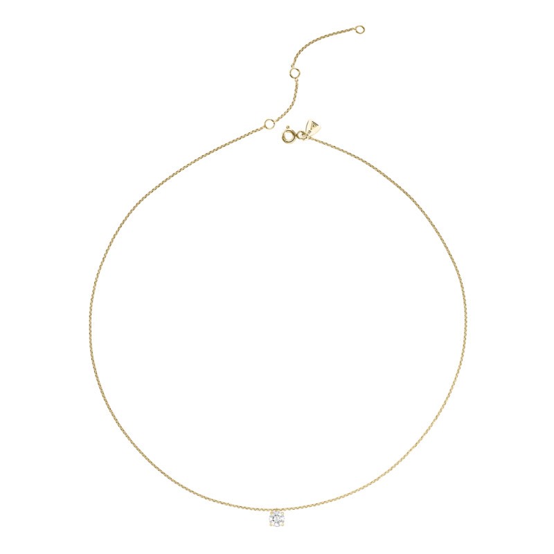 Collier Chéri en or jaune et diamant | LEPAGE