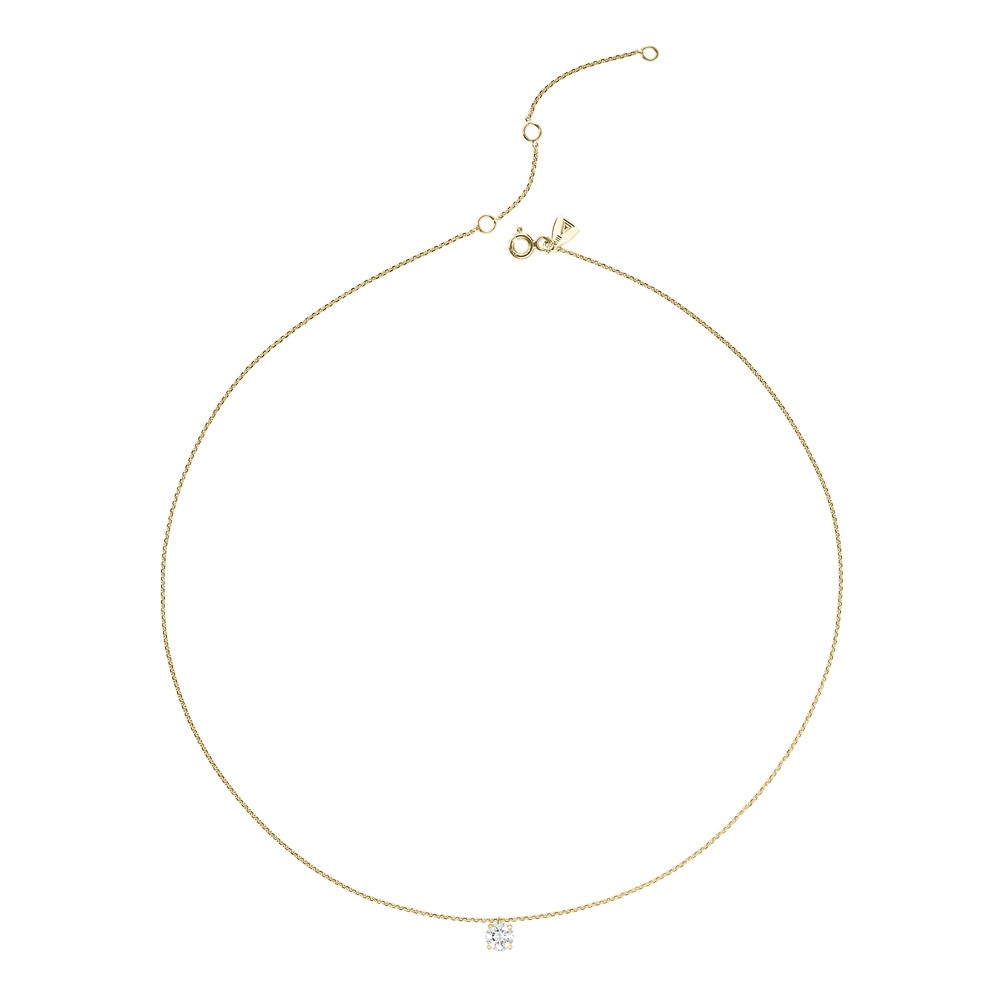 Collier Chéri en or jaune et diamant | LEPAGE
