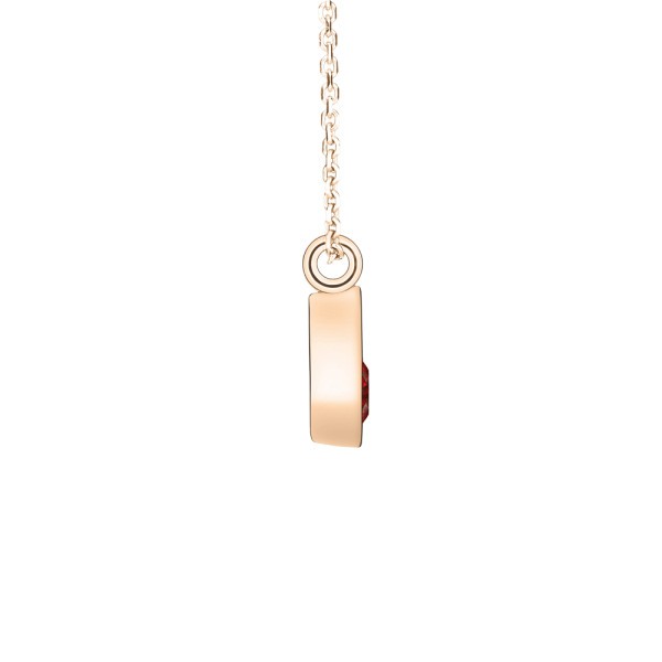 Collier Clyde en or rose et rubis | LEPAGE