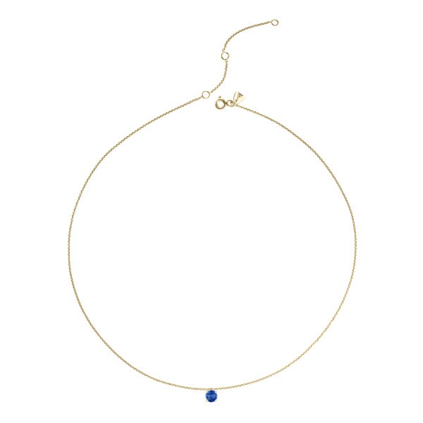 Chéri necklace in yellow gold and sapphire | LEPAGE