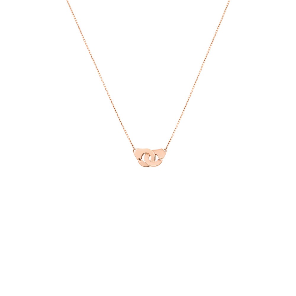 Collier dinh van Menottes R8 en or rose - Lepage