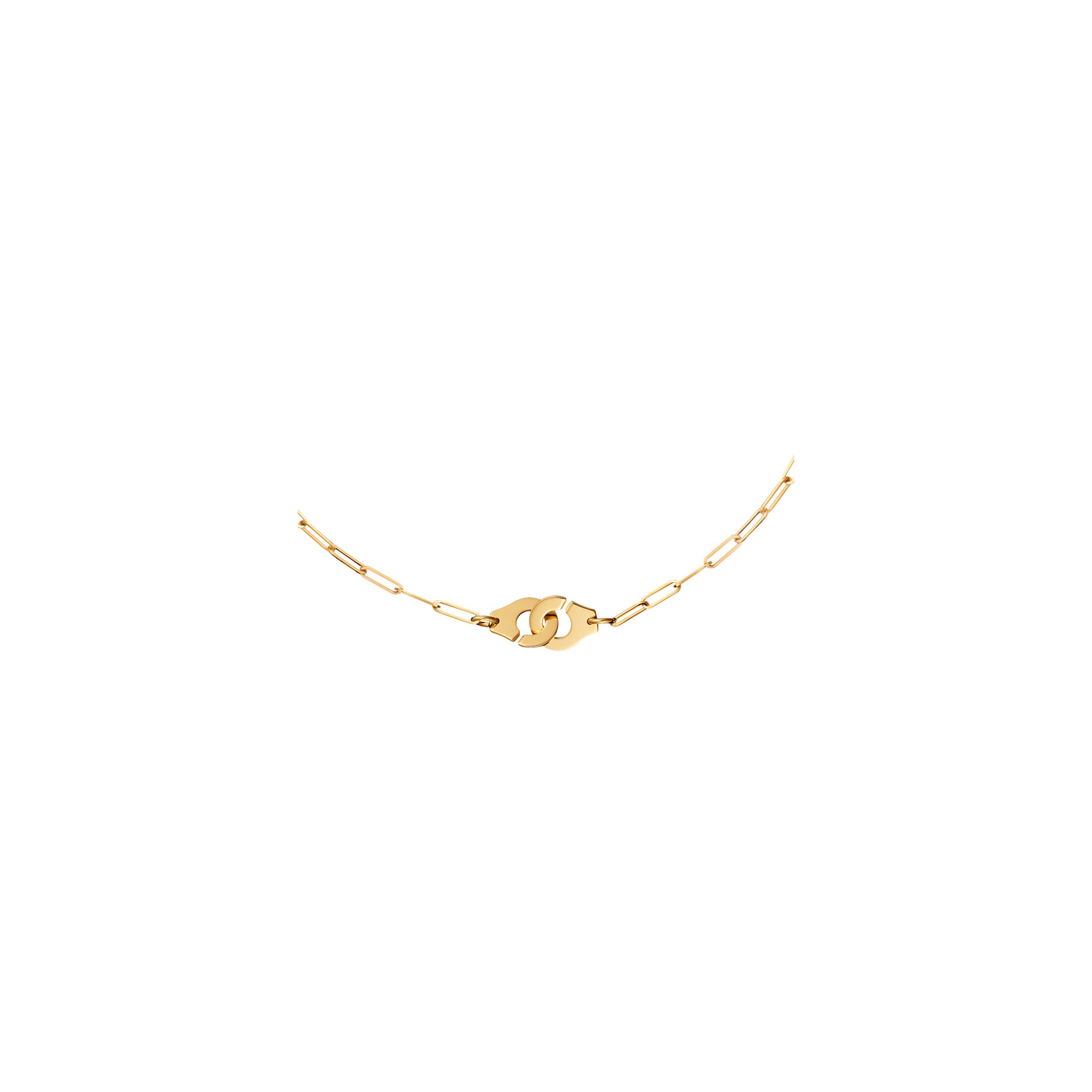 Menottes dinh van R10 necklace in yellow gold - Lepage