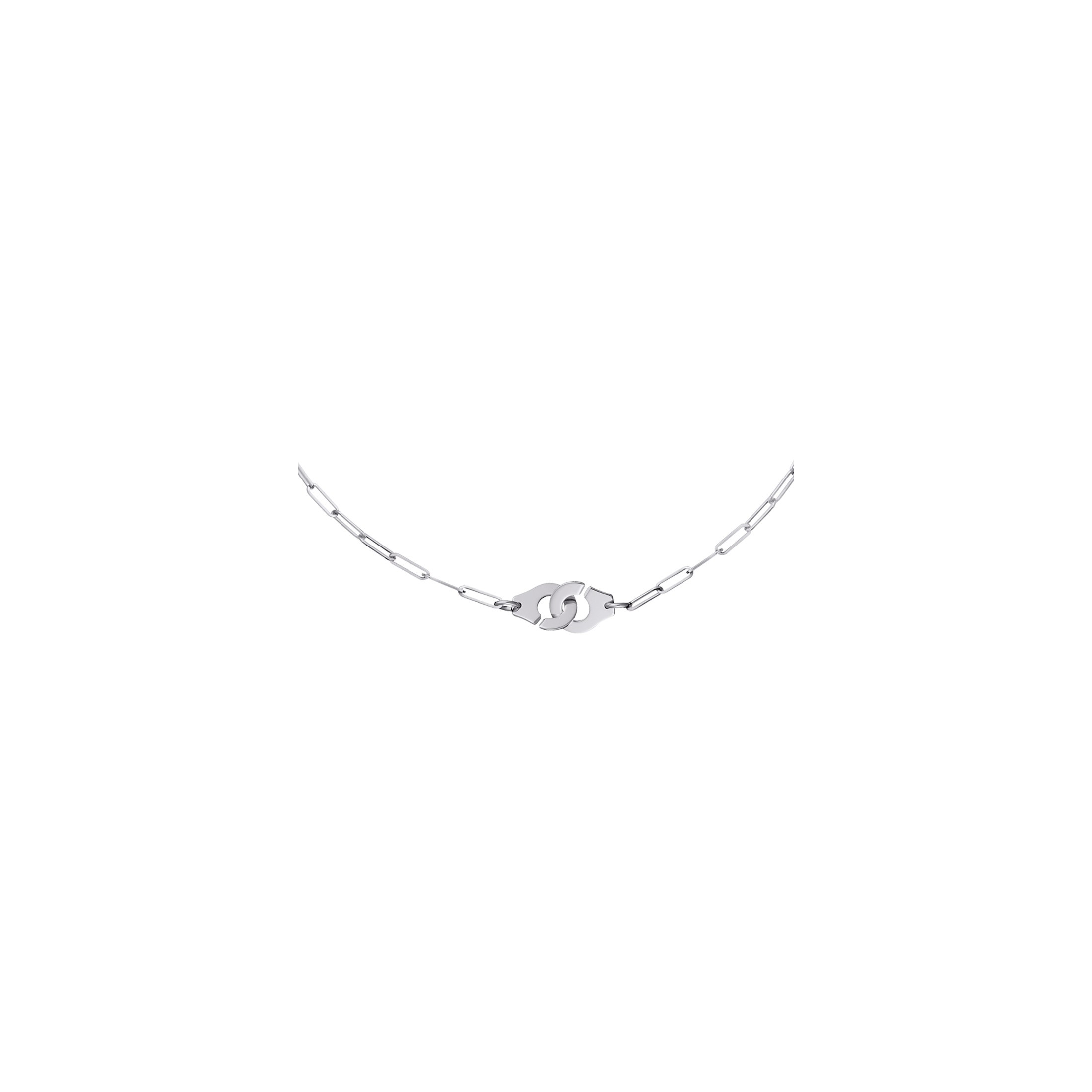 Menottes dinh van R10 necklace in white gold | Lepage