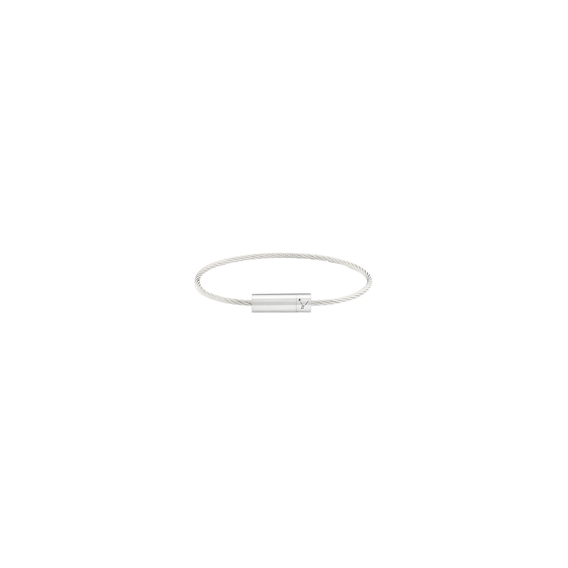 Le bracelet cable le gramme en argent poli, bijou legramme - Lepage