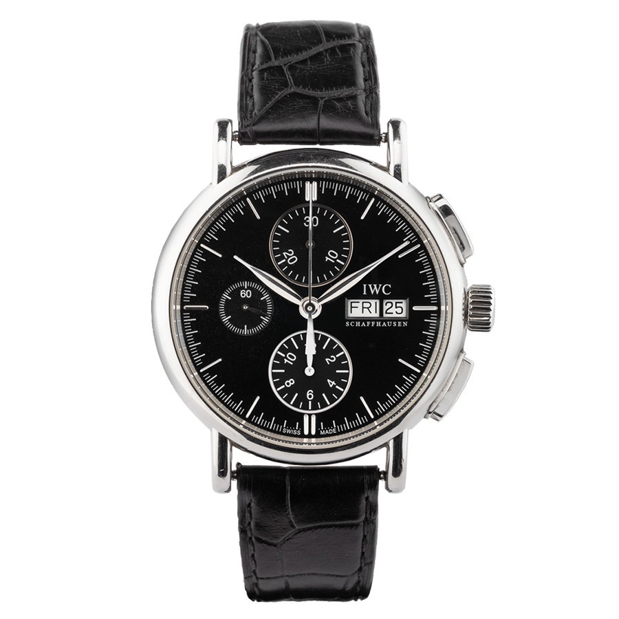 Montre IWC Portofino chronographe automatique Full Set 2007 Ref ...