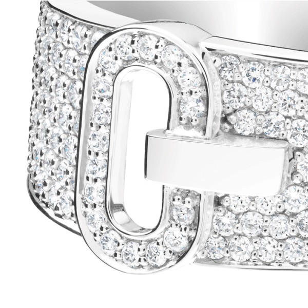 So Shocking ring paved in white gold and diamonds - Lepage