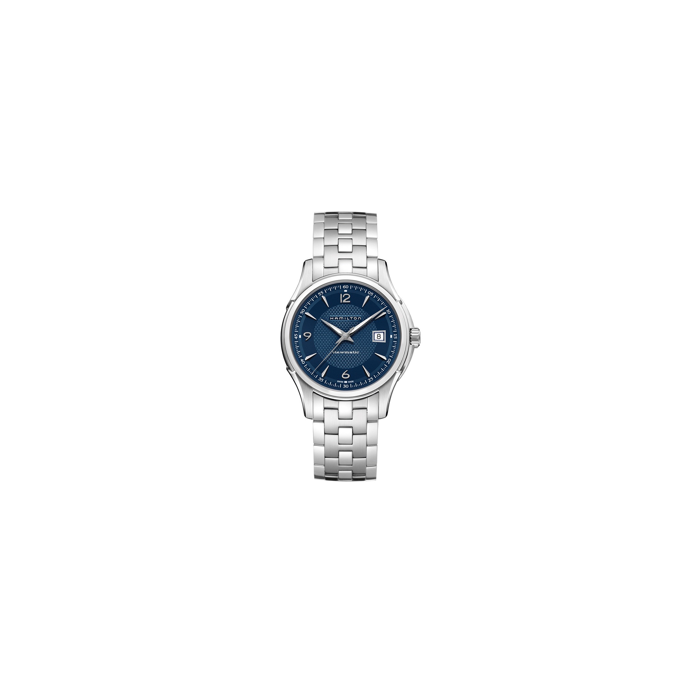 Watch Hamilton auto Jazzmaster Viewmatic Jazzmaster Watch blue dial ...