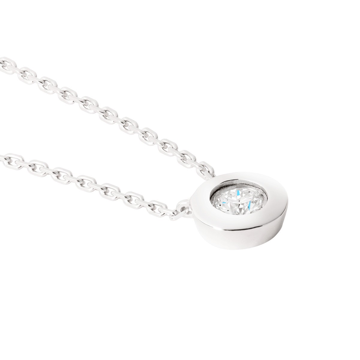 Collier LP Tara or blanc diamant TARAQZ5G - Lepage