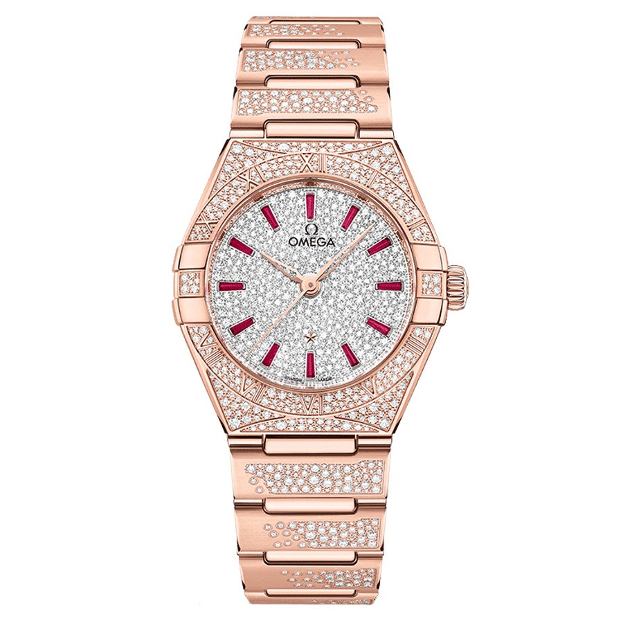 Omega Constellation Gold Sedna 29 mm watch 131.55.29.20.99.003 Lepage