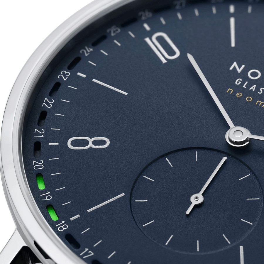 Watch Nomos Tangente neomatik 41 Update night blue 182 - Lepage