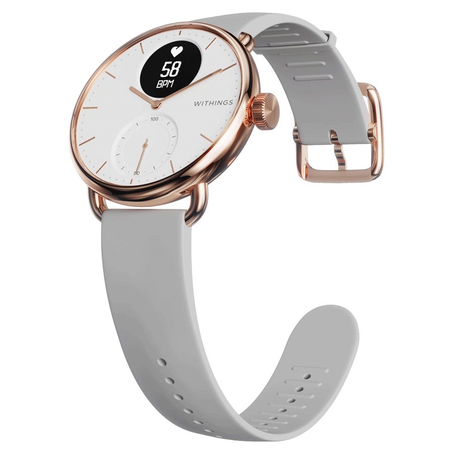 Withings ScanWatch Rose Gold HWA09-model 5-All-Int - Lepage