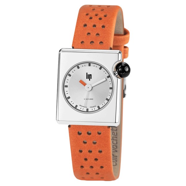 Lip Mach 2000 Mini Square quartz watch 30 x 28 mm 671192 - Lepage
