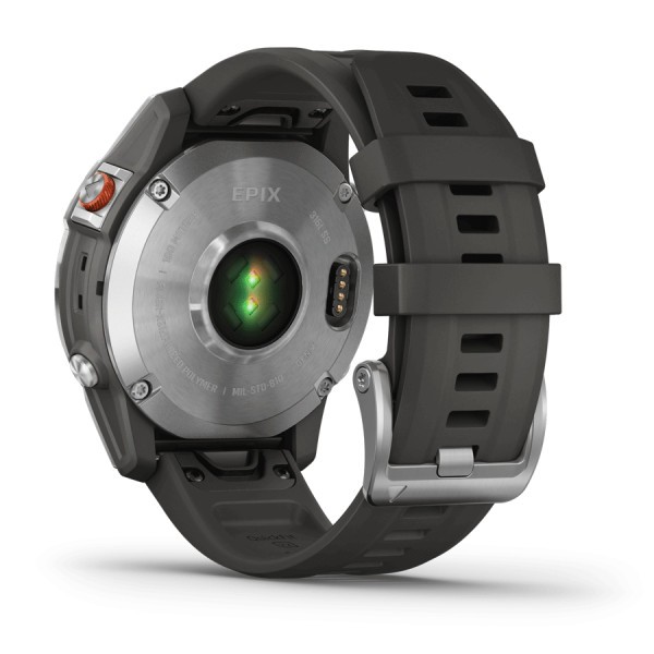 Garmin Epix (Gen 2) Steek silicone strap 010-02582-01 - Lepage