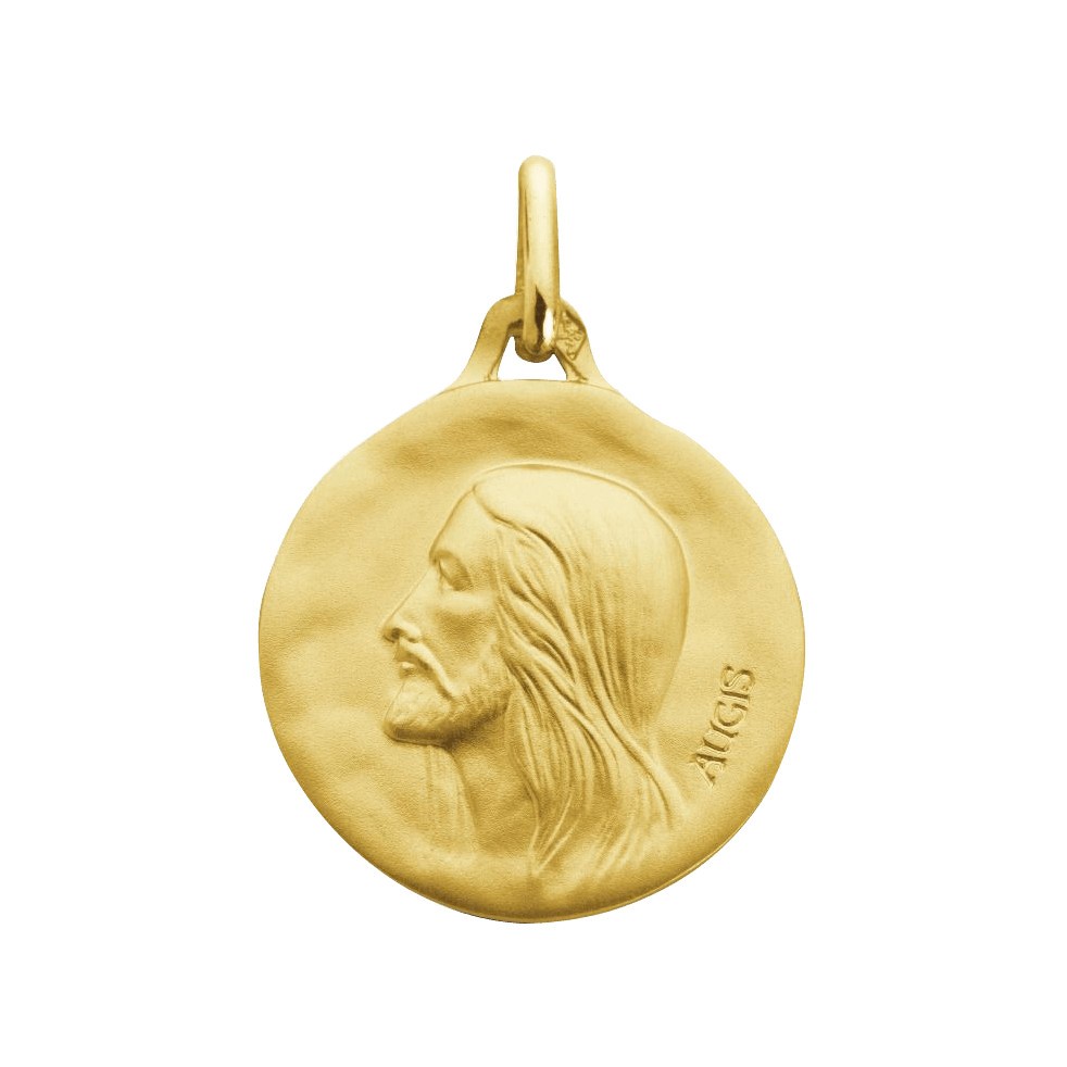 Médaille Augis Jesus Christ en or - Lepage