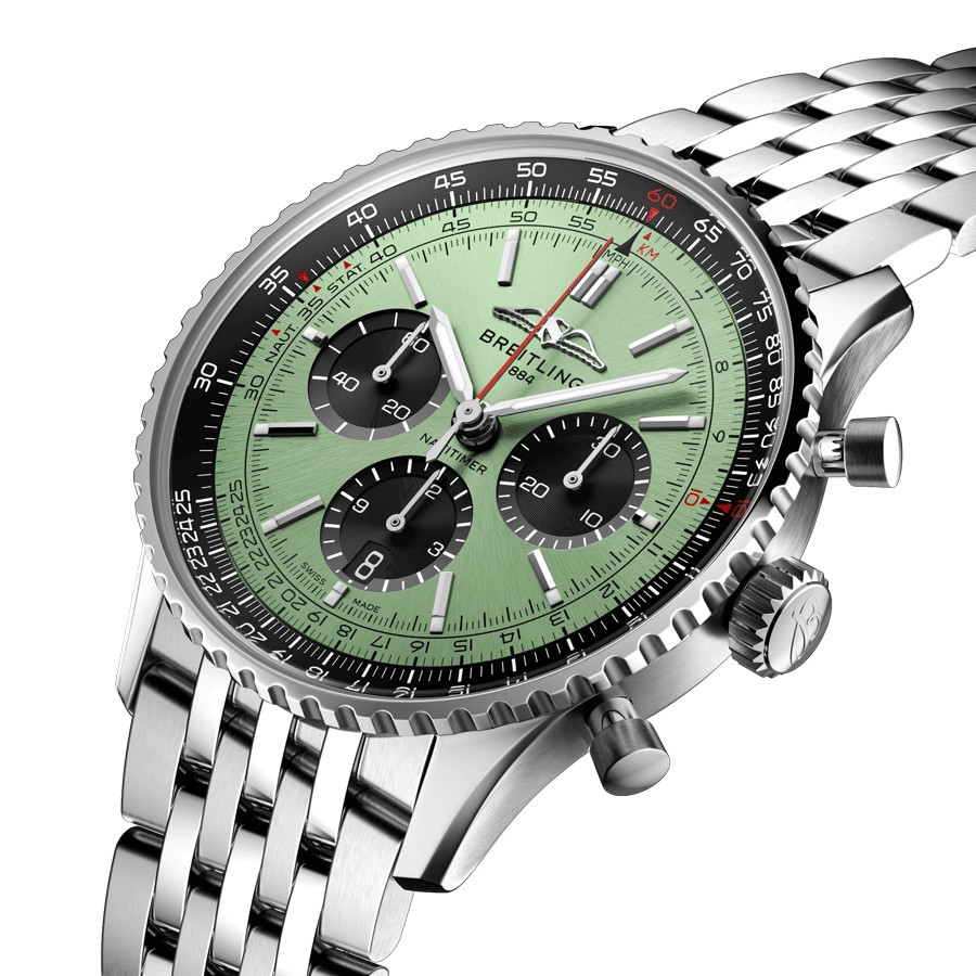 Breitling Navitimer auto B01 watch 43 mm AB0138241L1A1 - Lepage