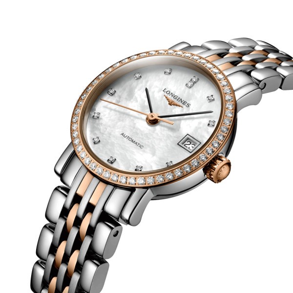 Montre Longines Elegant automatique 25,5 mm L4.309.5.88.7 - Lepage