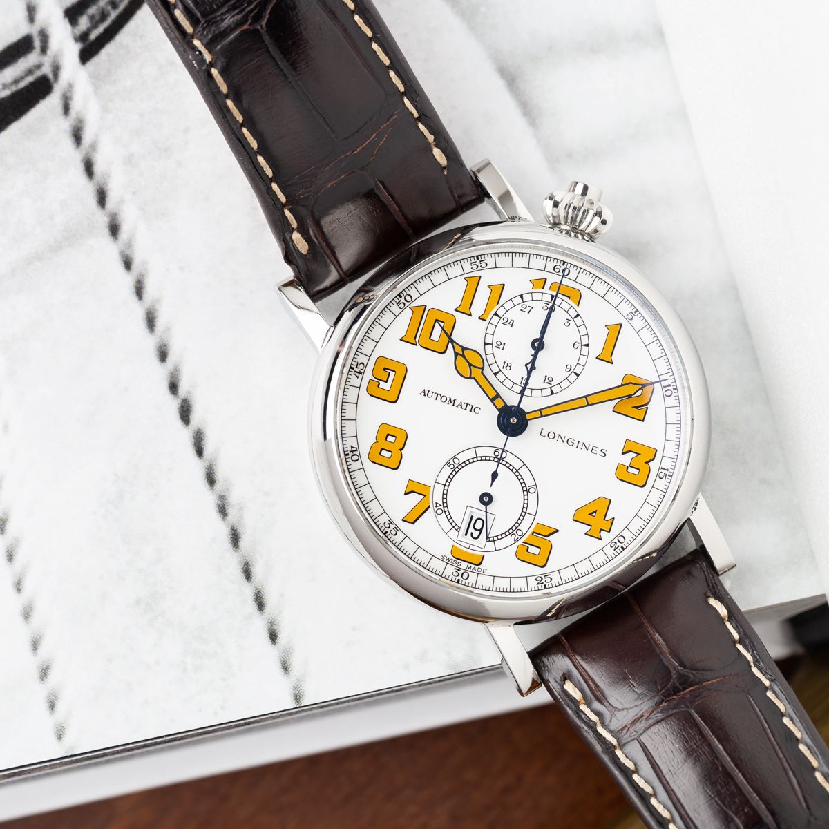 Pre-Owned Longines Avigation Type A-7 1935 2.812.4.23.2 - Lepage