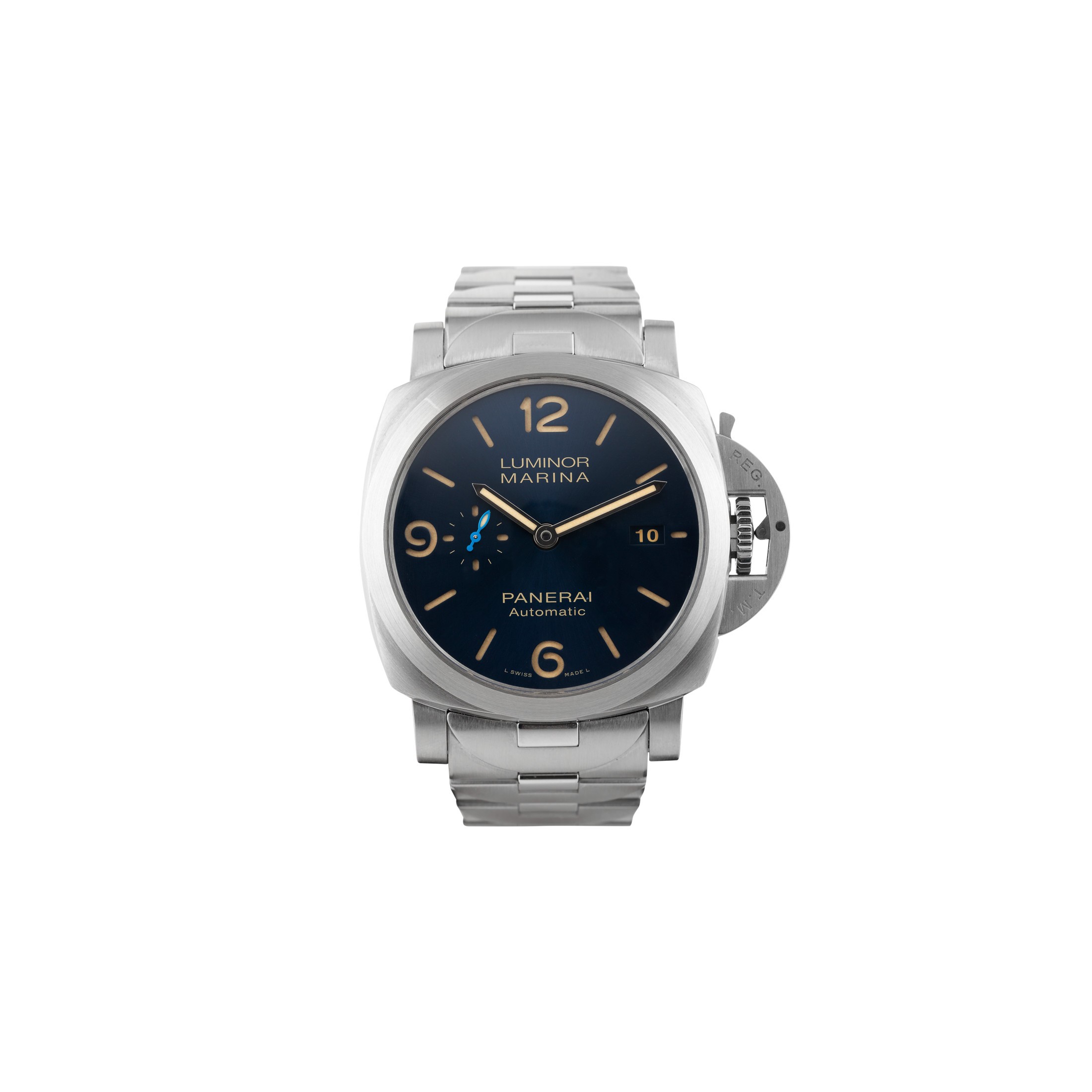Pre-Owned Panerai Luminor Marina PAM01058 Full Set - Lepage
