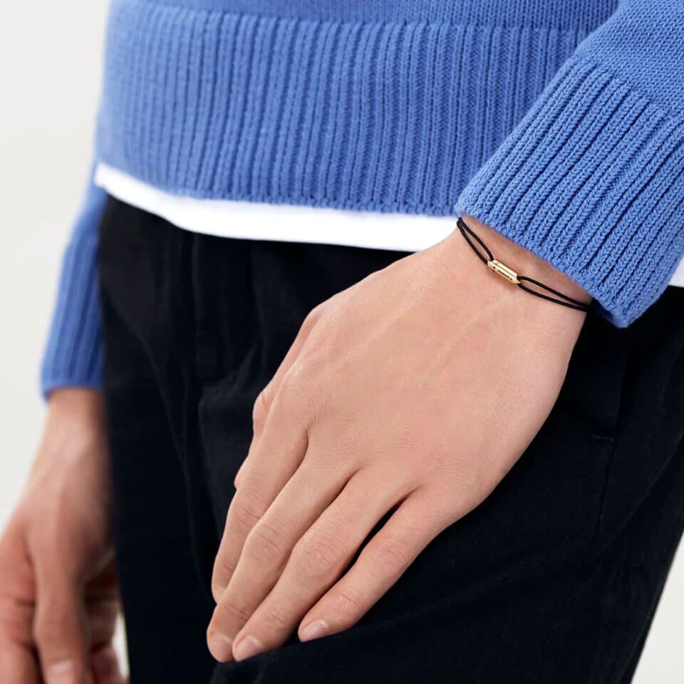 Bracelet Le Gramme Segment 3g in gold | LEPAGE