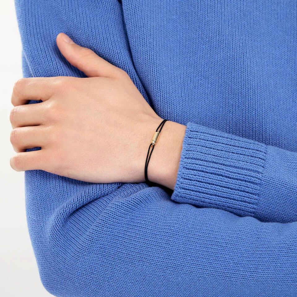 Bracelet Le Gramme Segment 3g in yellow gold | LEPAGE