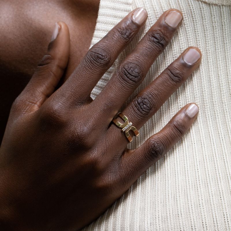 So Shocking Origine Ring yellow gold and diamonds - Lepage