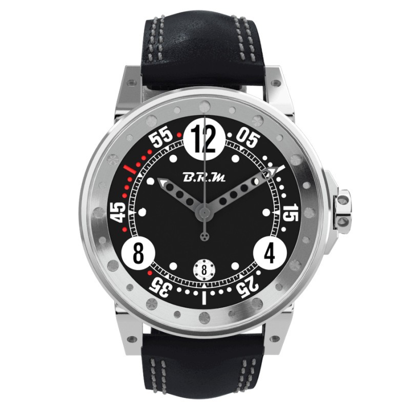B.R.M V6-44 automatic stainless steel watch V6-44-GT-CN-AG - Lepage