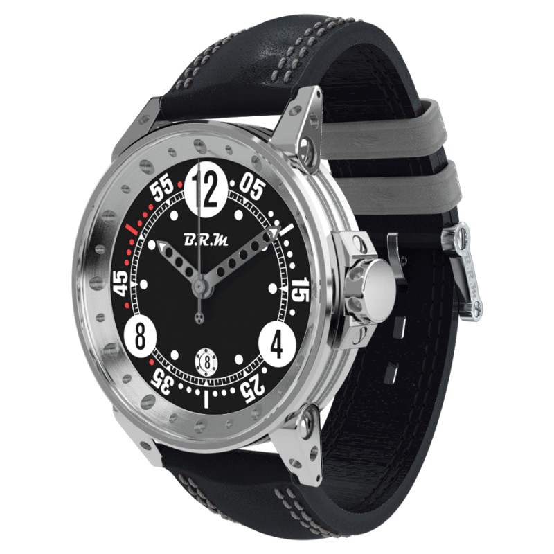 B.R.M V6-44 automatic stainless steel watch V6-44-GT-CN-AG - Lepage