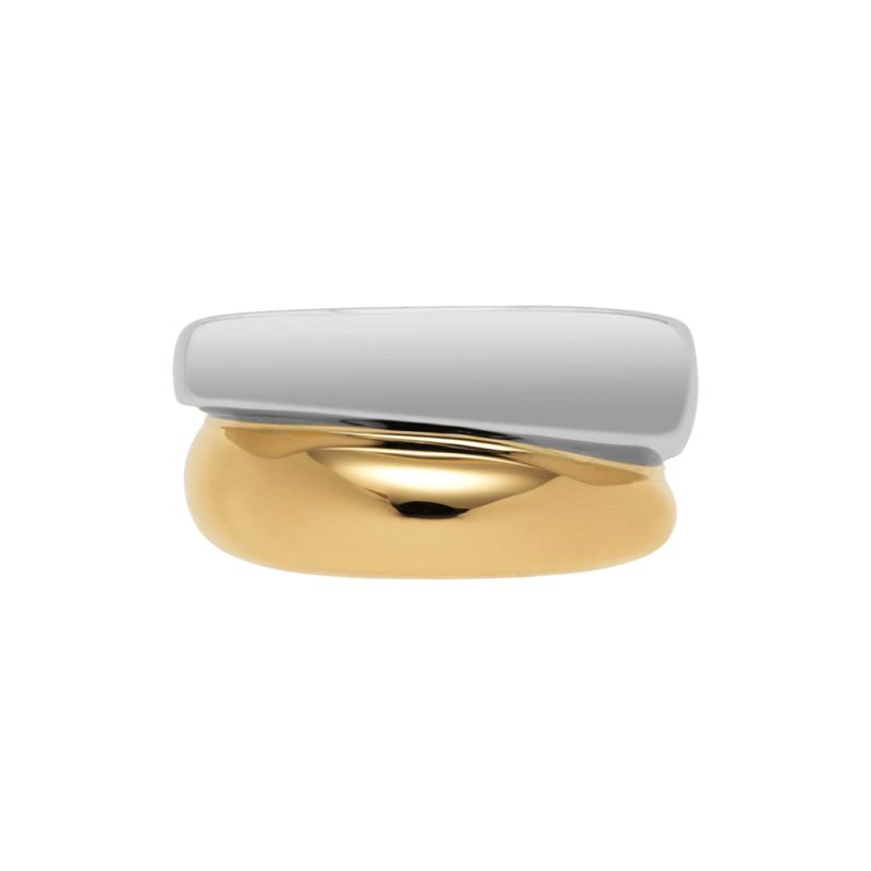Fred Success ring medium model yellow white gold | LEPAGE