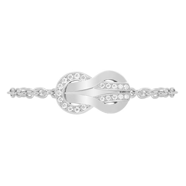 Fred Chance Inifinie chain ring white gold diamonds | LEPAGE