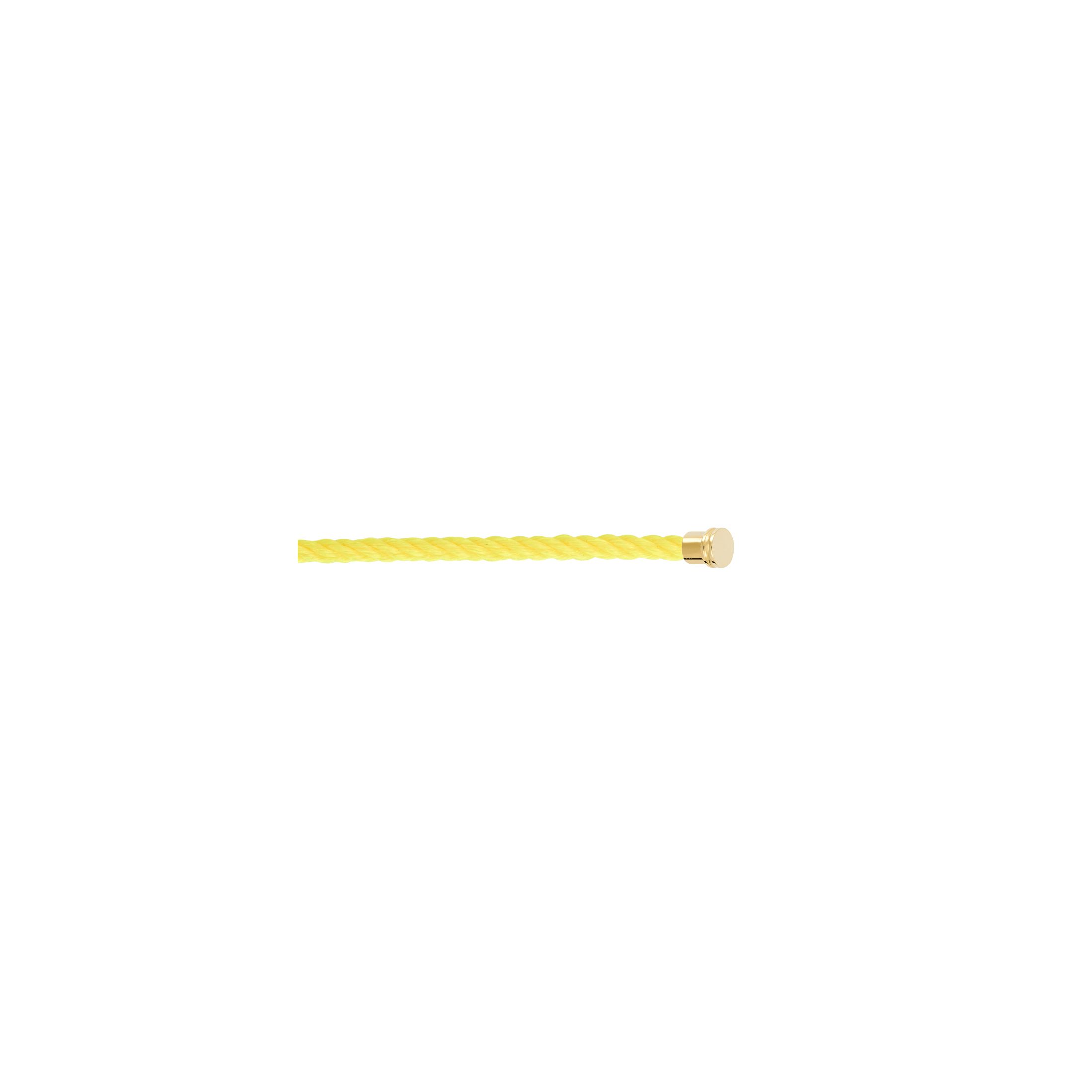 FRED Force 10 Fluo Yellow MM cable yellow gold steel | Lepage