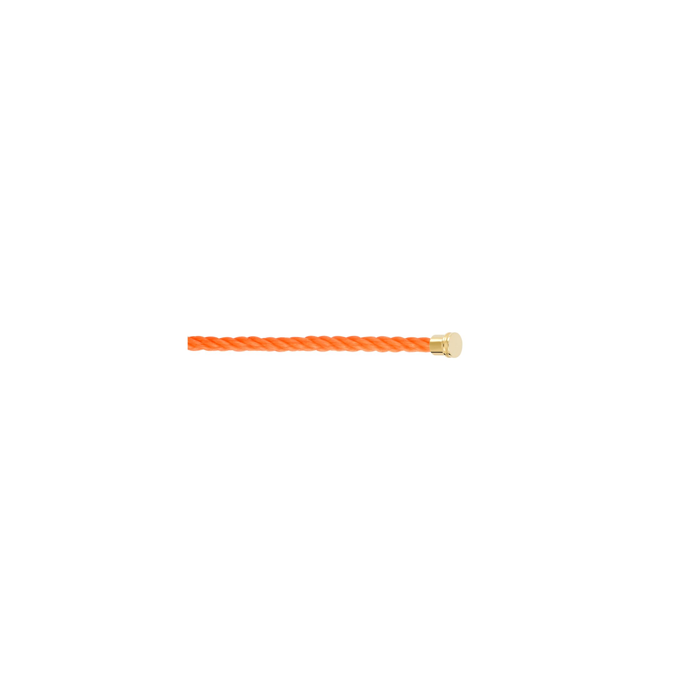 FRED Force 10 Fluo Orange MM cable yellow gold steel | Lepage