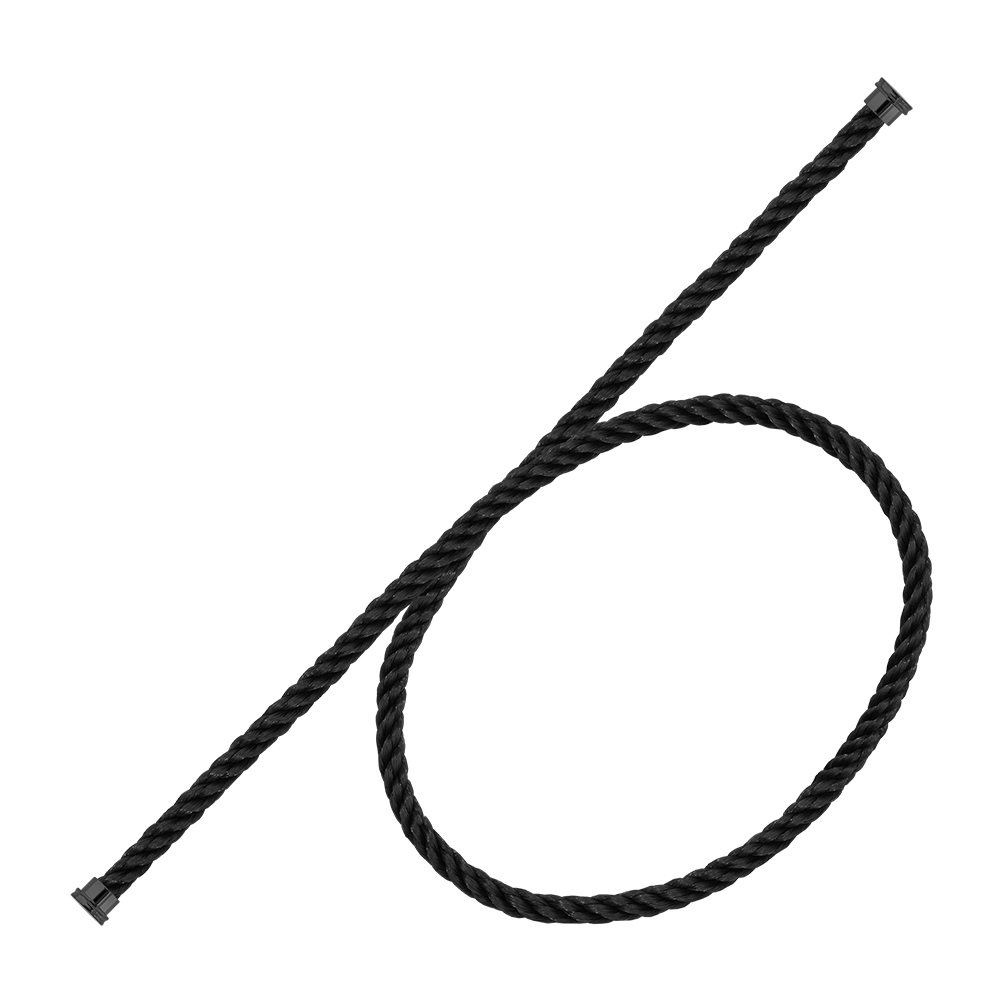 Câble FRED Force 10 Noir double tour acier PVD noir | Lepage