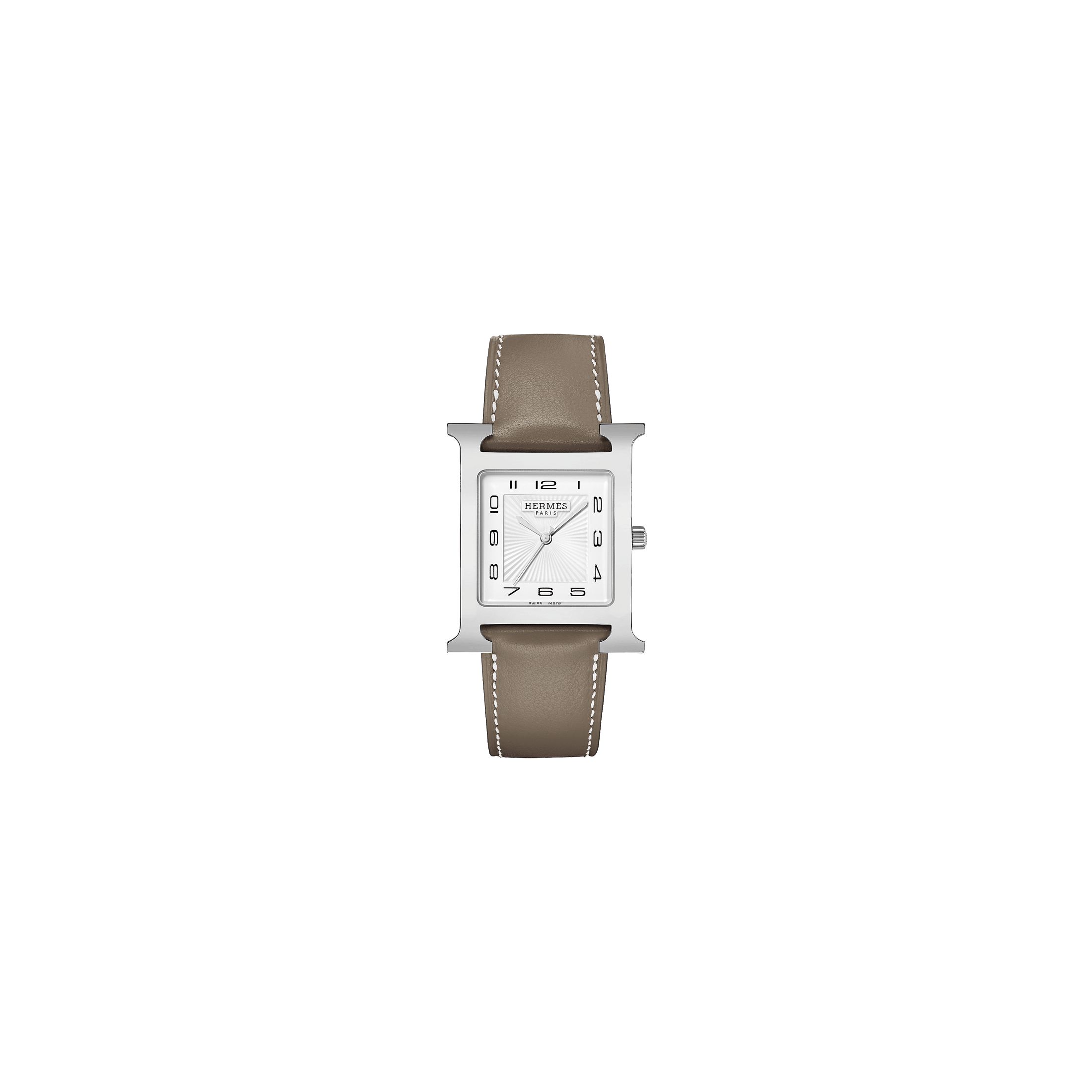 HERMÈS Heure H Grand Modèle quartz Watch 34 mm W036835WW00 - Lepage