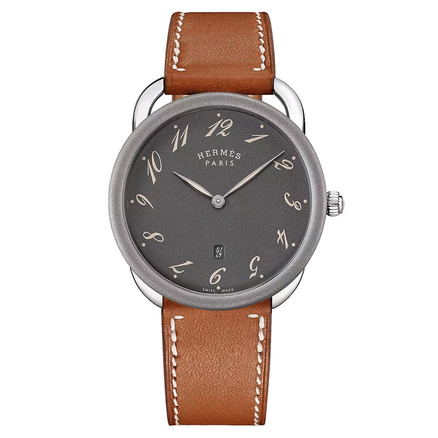 HERMÈS Arceau 78 Grand Modèle quartz Watch 40 mm W047360WW00 - Lepage