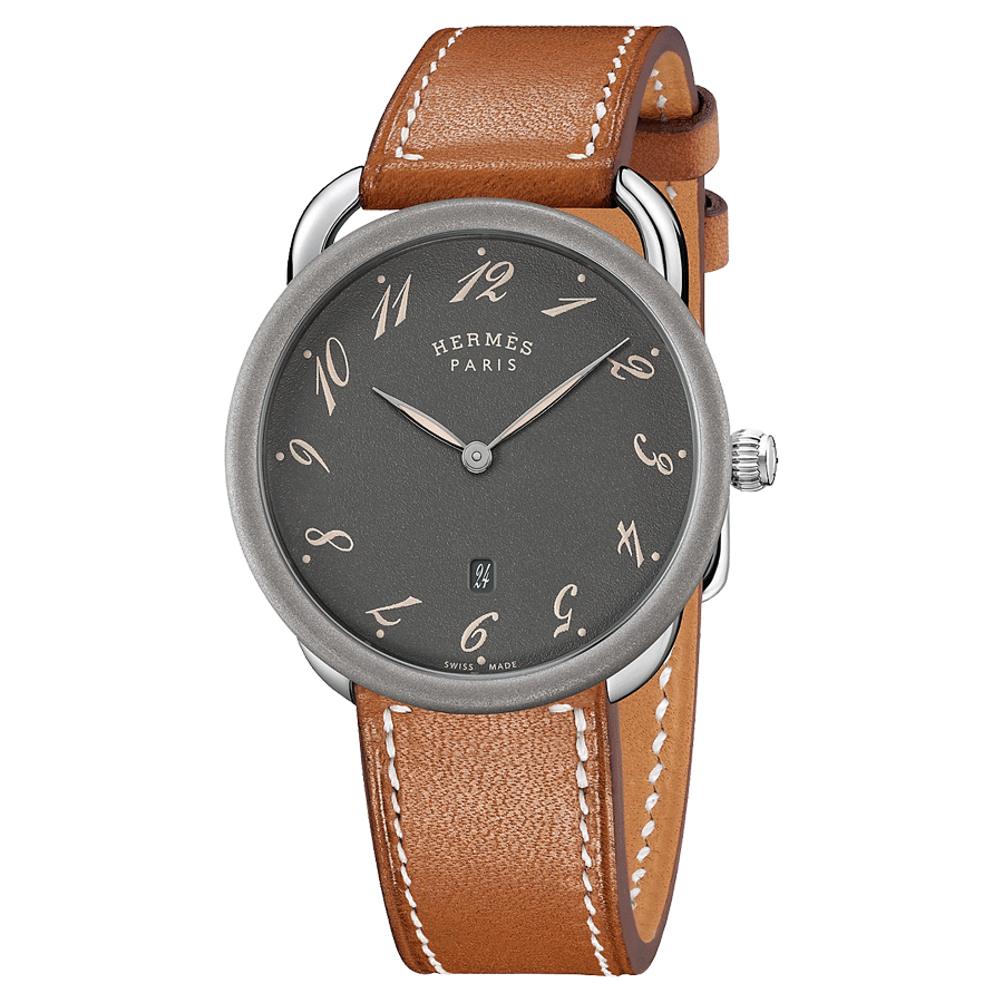 HERMÈS Arceau 78 Grand Modèle quartz Watch 40 mm W047360WW00 - Lepage