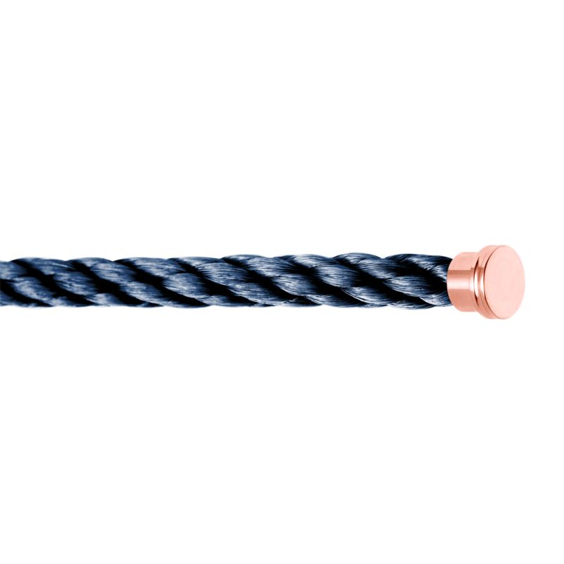 FRED Force 10 Blue Jean LM cable rose gold steel | Lepage