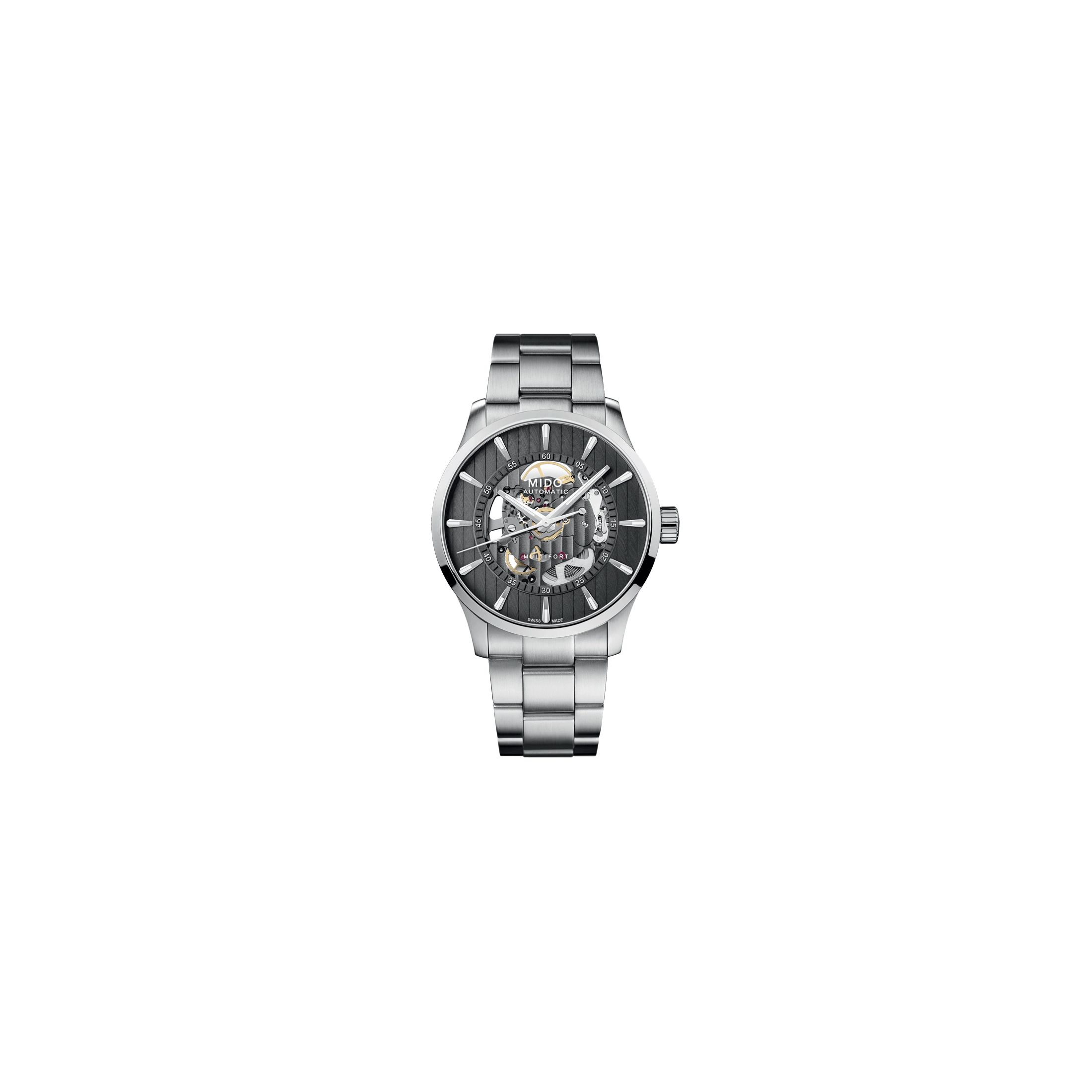 Mido Multifort Skeleton Vertigo Watch M038.436.11.061.00 - Lepage