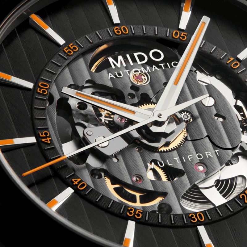 Mido Multifort Skeleton Vertigo Watch M038.436.37.051.00 - Lepage