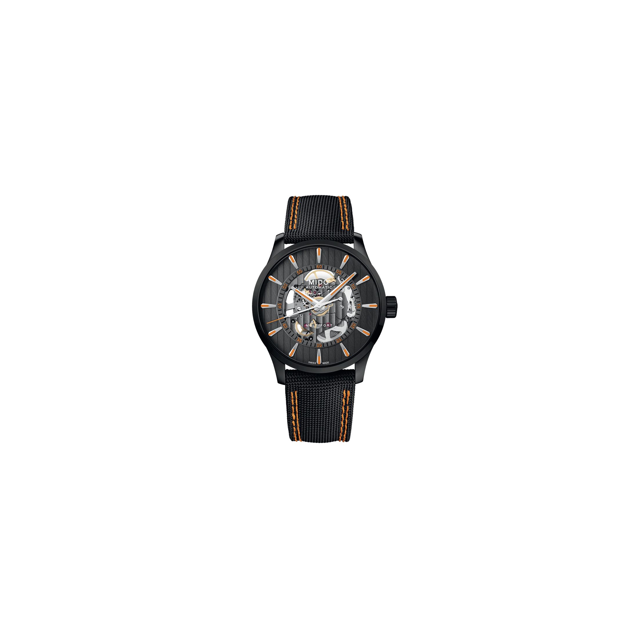 Mido Multifort Skeleton Vertigo Watch M038.436.37.051.00 - Lepage