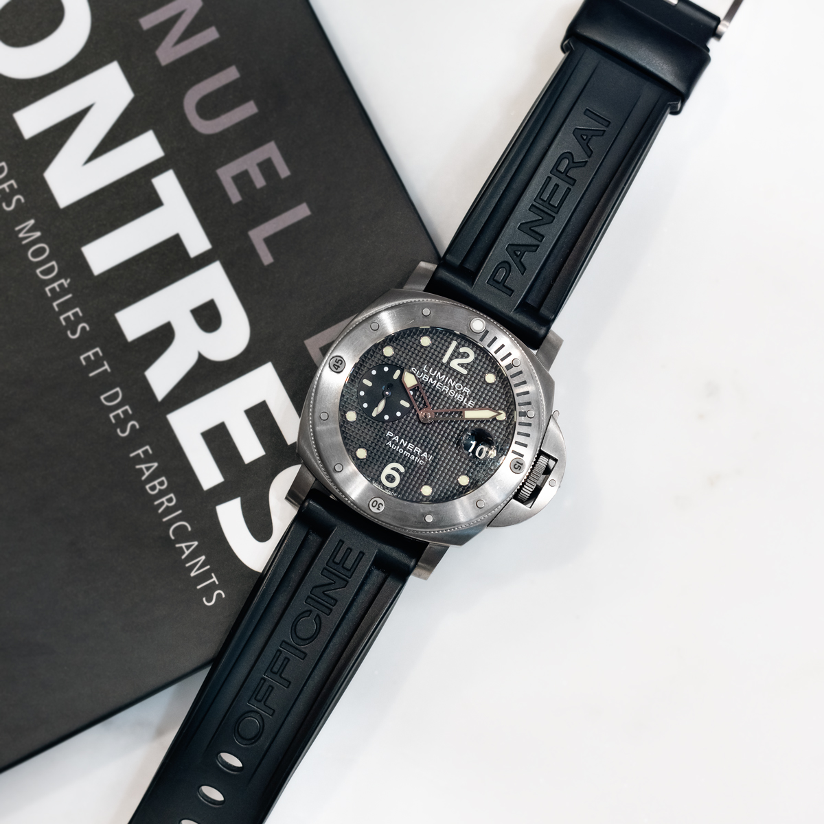 Montre d'occasion Panerai Submersible PAM00025 Full Set 2002 - Lepage
