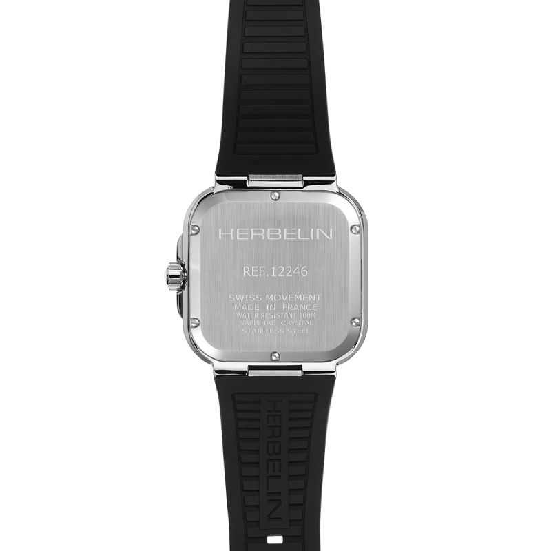 Montre Herbelin Cap Camarat Square quartz 12246A15CA - Lepage