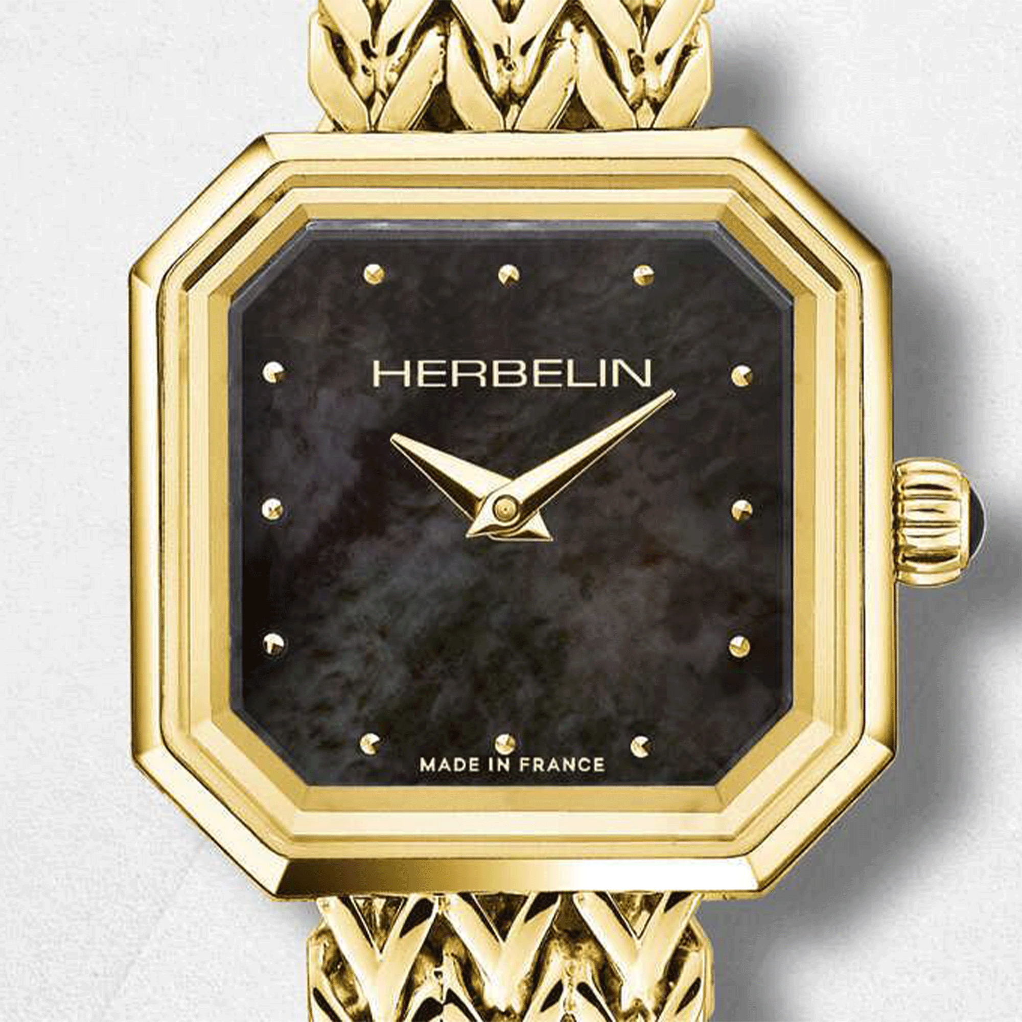 Montre Herbelin Octogone quartz 17436/BP49 - Lepage