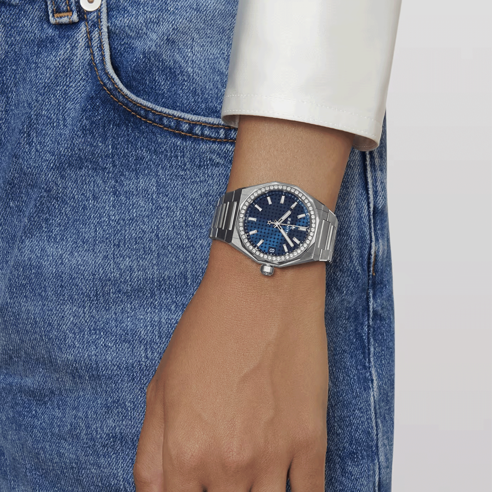 Zenith Defy Skyline 36 mm blue 16.9400.670/51.I001 - Lepage