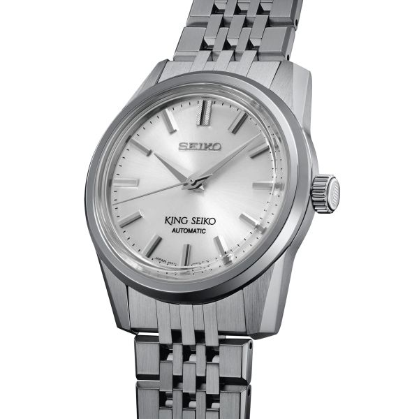 King Seiko silver dial 37 mm SPB279J1 - Lepage