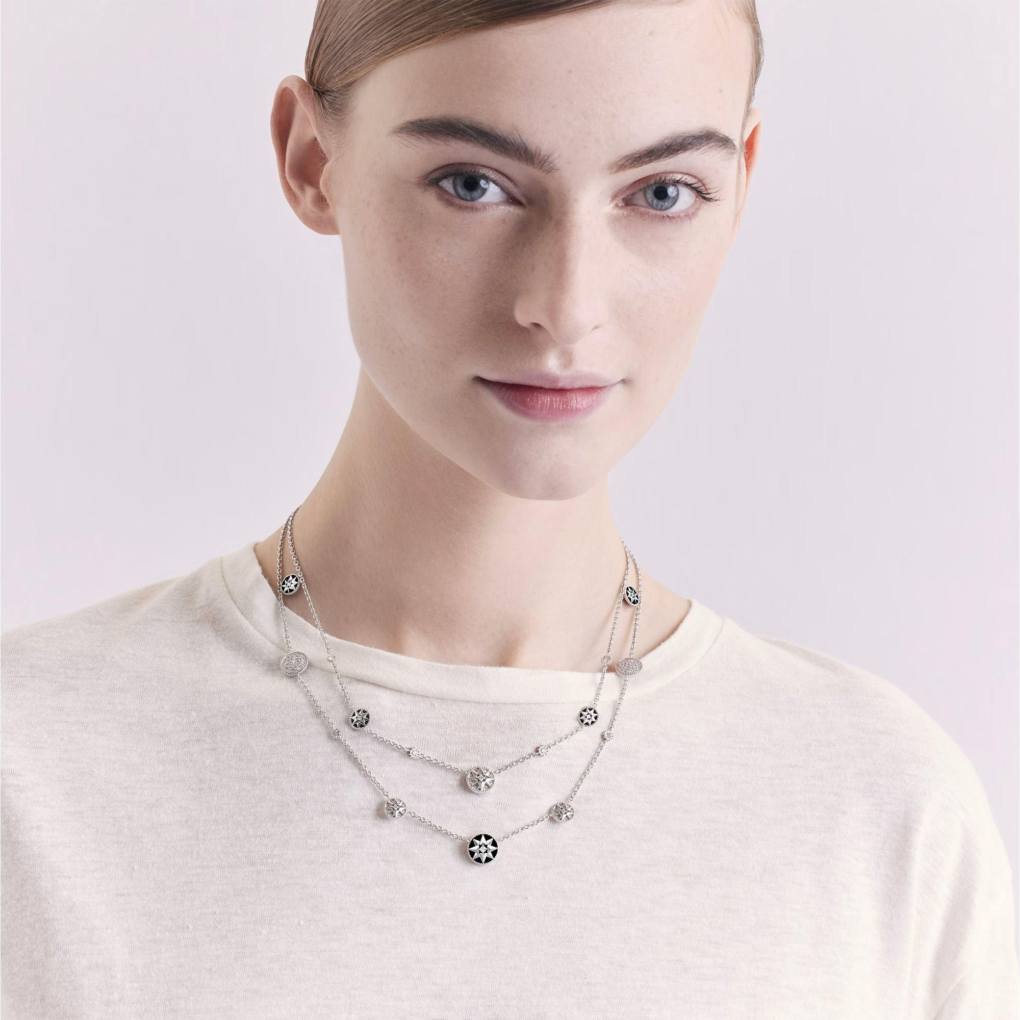 Dior double necklace store