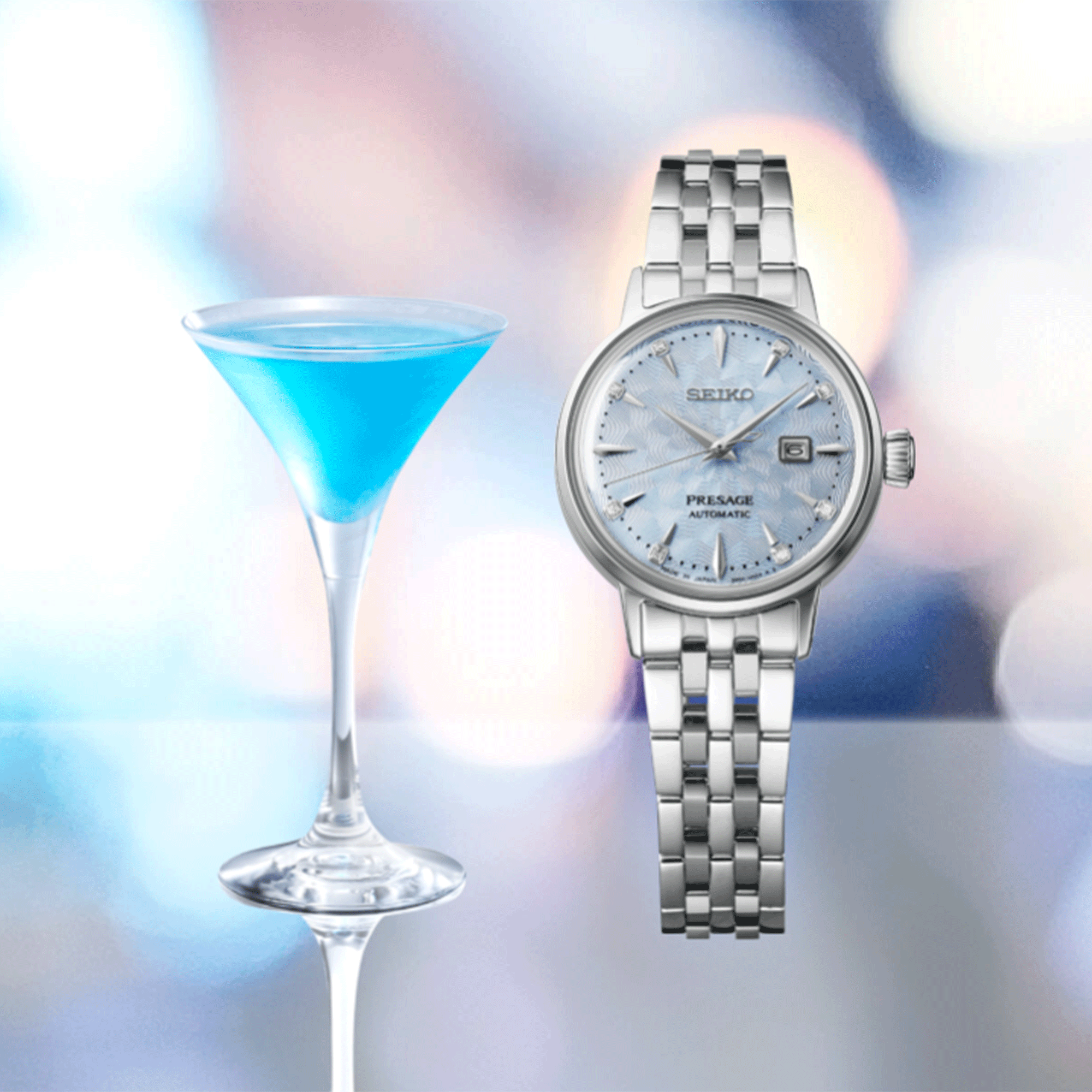 Seiko Presage Cocktail Time "Sky Diving" 30 mm SRE007J1 - Lepage