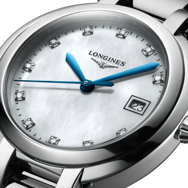 Montre Longines Prima Luna quartz diamants 30mm L8.112.4.87.6 - Lepage
