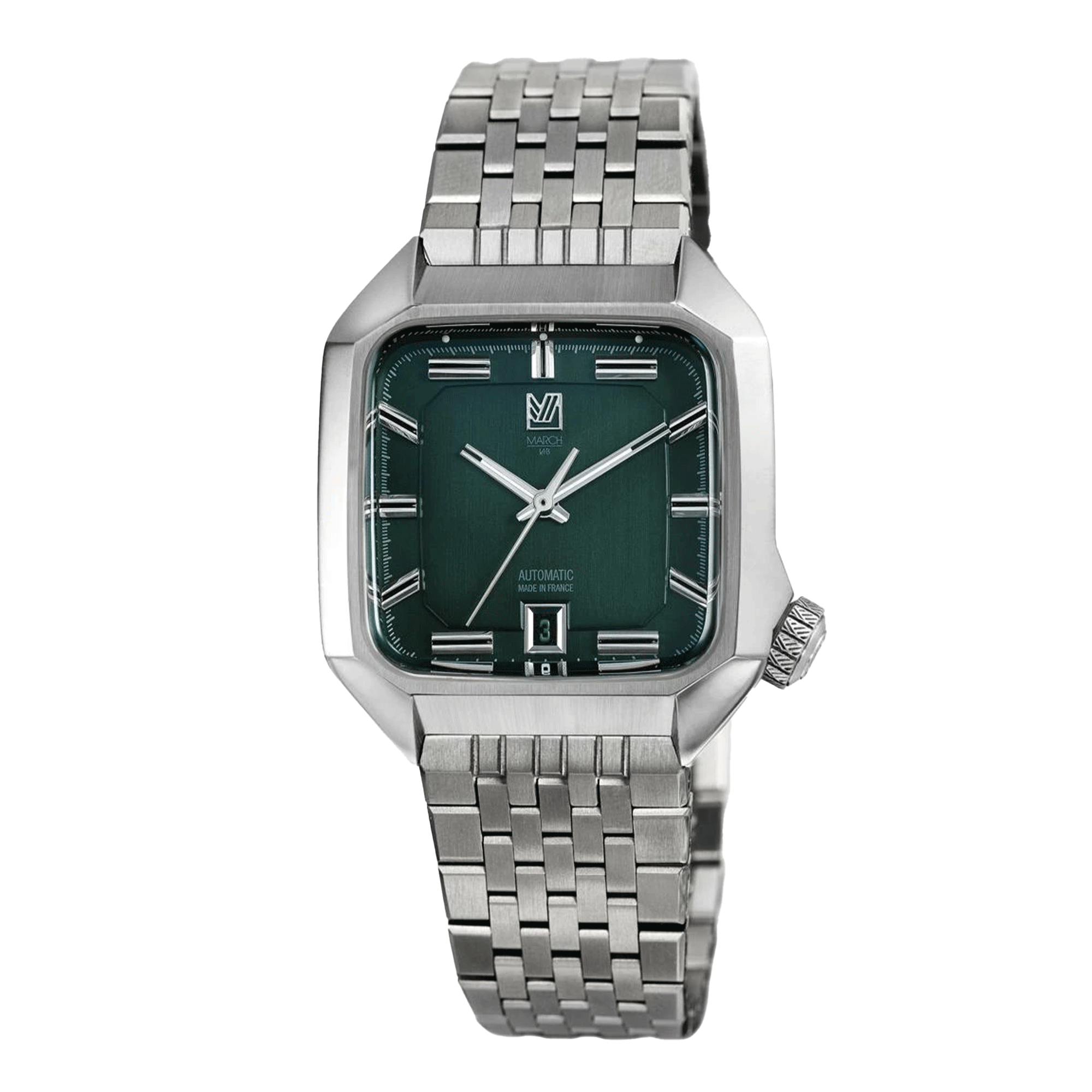 March LA.B AM2 Automatic Grall steel bracelet - Lepage